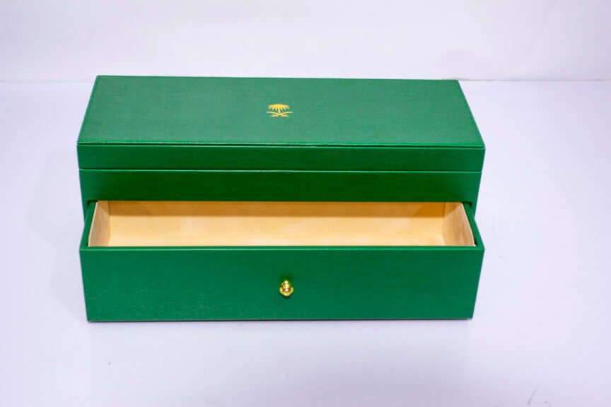 2 Layer Drawer Box / PU Leather Box - Bustan Web